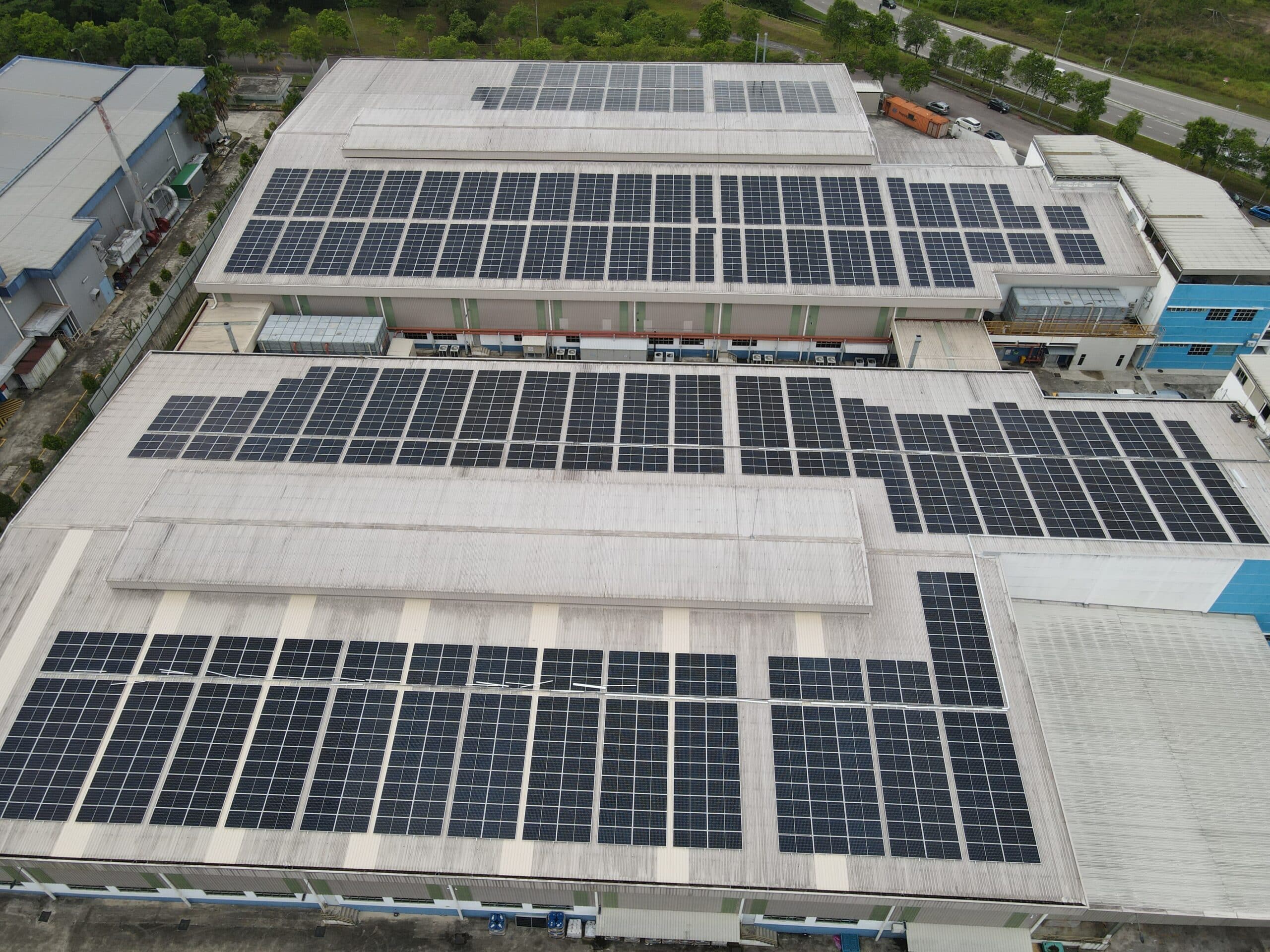 Smiths Detection installs over 1,800 solar panels at Johor Bahru ...